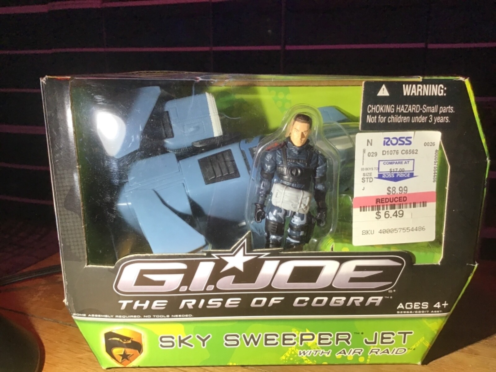 G.I. Joe - The Rise Of Cobra - Sky Sweeper Jet with Air Raid | eBay