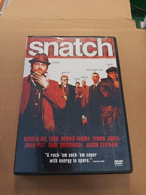 Guy Ritchie's Snatch Brad Pitt (DVD) | eBay