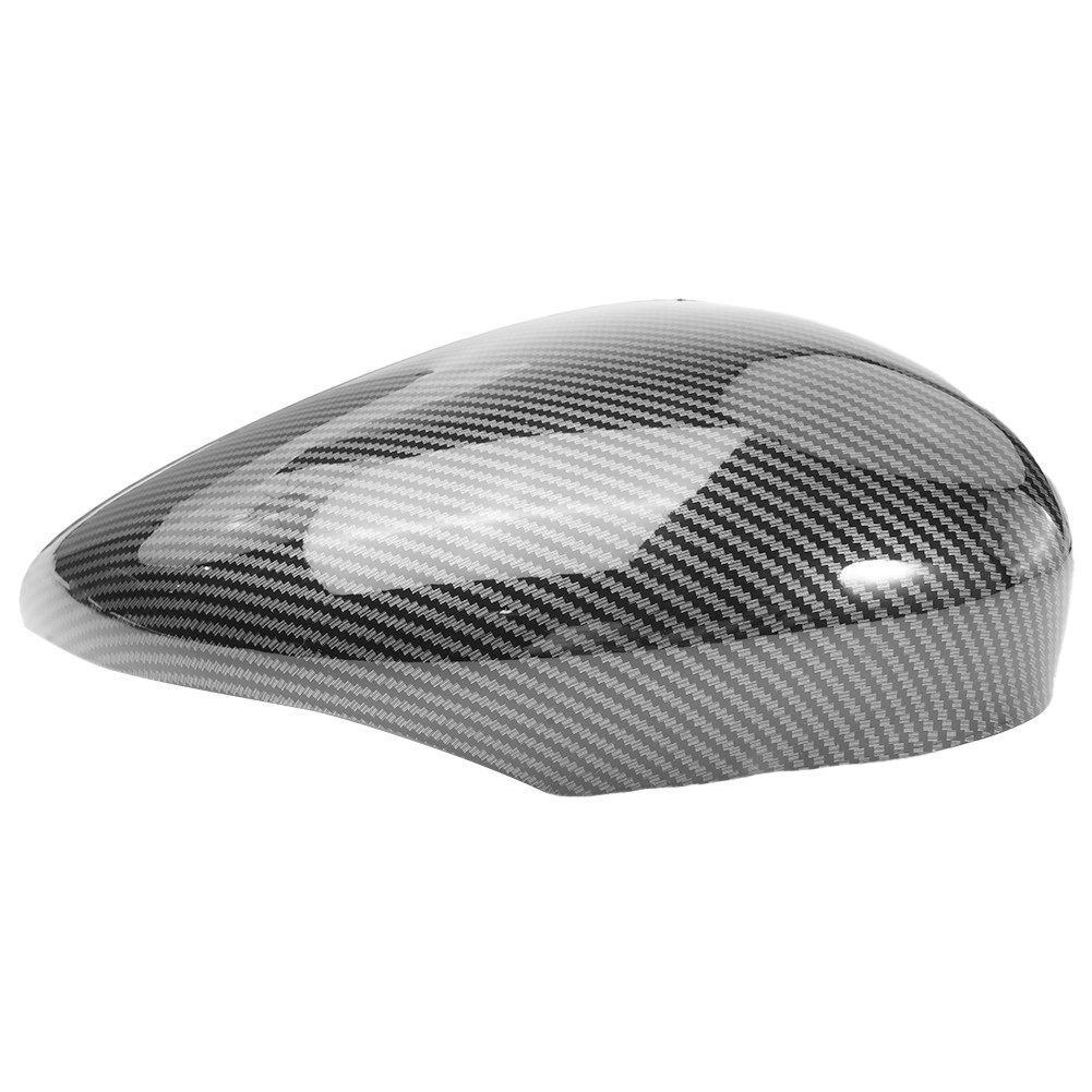 2pcs Car Black Door Wing Side Mirror Cover Parts For Ford Fiesta MK7 ...
