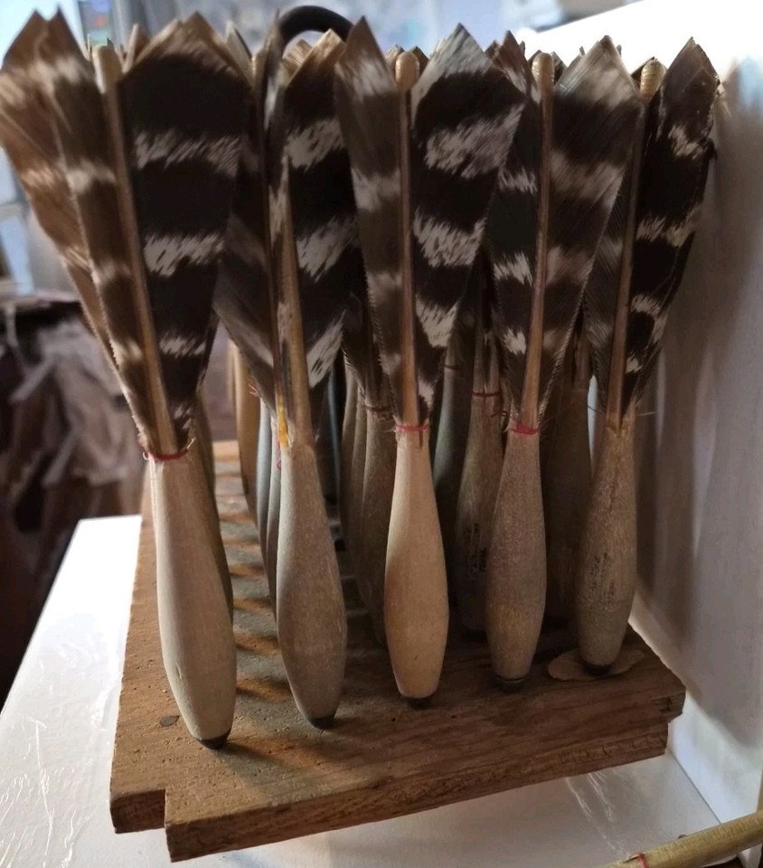 APEX OFFICIAL NO. 2 WOODEN TOURNAMENT DARTS SET OF 50 Made In ...