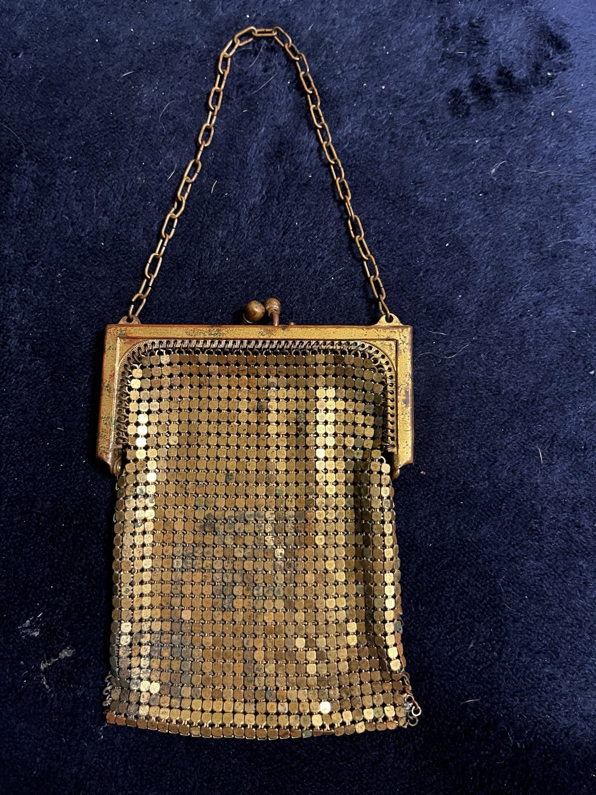 1920s Vintage Mesh Flapper Purse - Gem