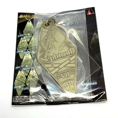 Ff7 Final Fantasy Remake Gold Motel Keychain Sephiroth Metal Charm | eBay