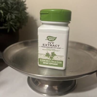 Nature's Way Ivy Extract from English Ivy Leaf, Respiratory Support, 90 ...