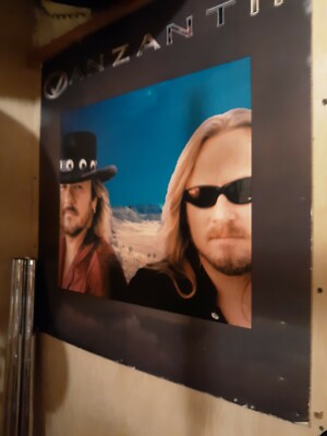 Van Zant II, Camelot Music, Mall Record Store Promo 3'x3' **(EXTREMELY ...