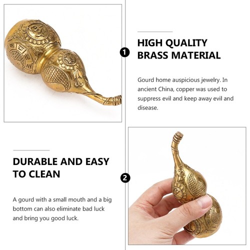 Copper Gourd Home Decoration Desktop Ornaments Copper Gourd Ornaments ...