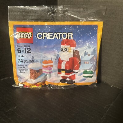 LEGO 30478 Seasonal Christmas SANTA CLAUS Jolly Santa Polybag RETIRED ...