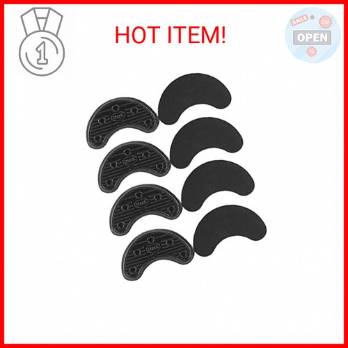 10 PCS Rubber Sole Heel Savers Toe Plates Taps DIY Glue on Shoe Repair ...