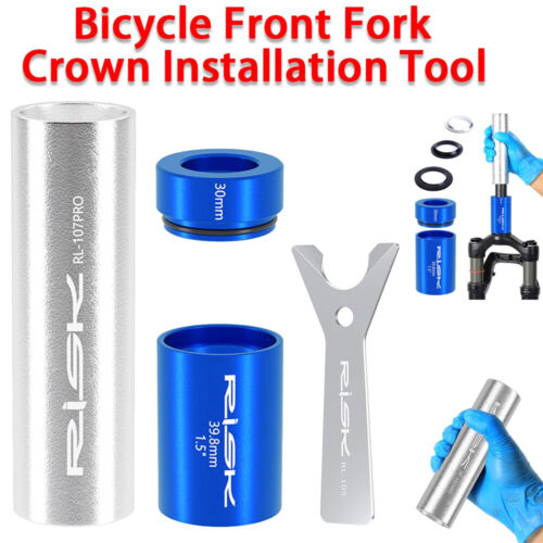 Bicycle Front Fork Crown Installation Tool Bike Headset Race Tool ...