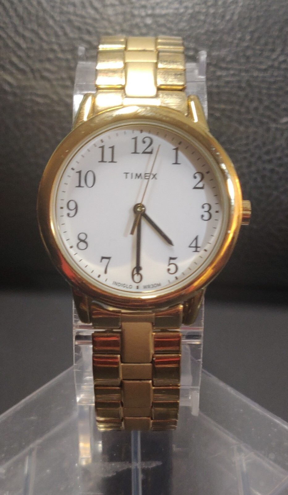 Timex Indiglo Women's Gold Tone 30mm WR30M Watch #49 1989 | eBay