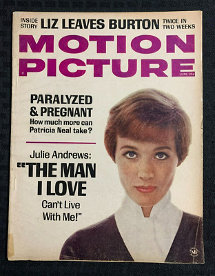 1965 June MOTION PICTURE Magazine VG- 3.5 Julie Andrews / Elizabeth ...