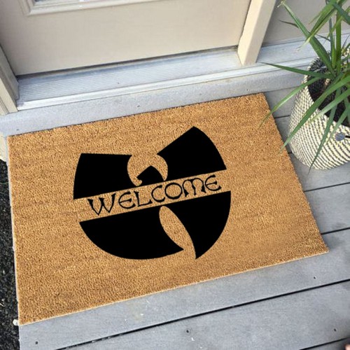 Wu Tang Watch Ya Step Kid Doormat, Wu Tang Clan Door mat, Welcome ...