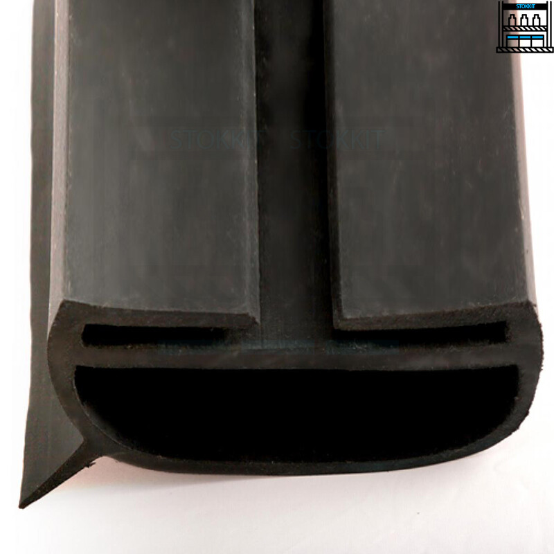 INDUSTRIAL WRAP AROUND ROLLER SHUTTER RUBBER DOOR BOTTOM THRESHOLD ...