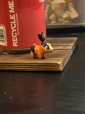 Vintage Pokemon Tepig RARE Mini Figure Anime figurine toy nintendo | eBay