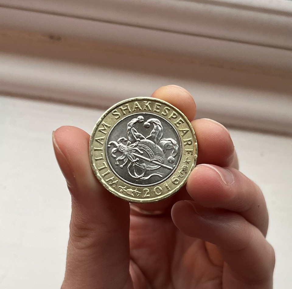 2016 William Shakespeare Jester £2 two pound coin rare | eBay UK