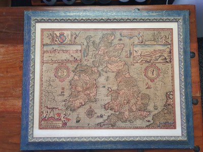 Pre-1900 - Reproduction John Speed Map