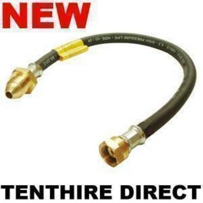 NEW 50cm PIGTAIL PIG TAIL PROPANE CARAVAN MOTORHOME LPG GAS HOSE 20 ...