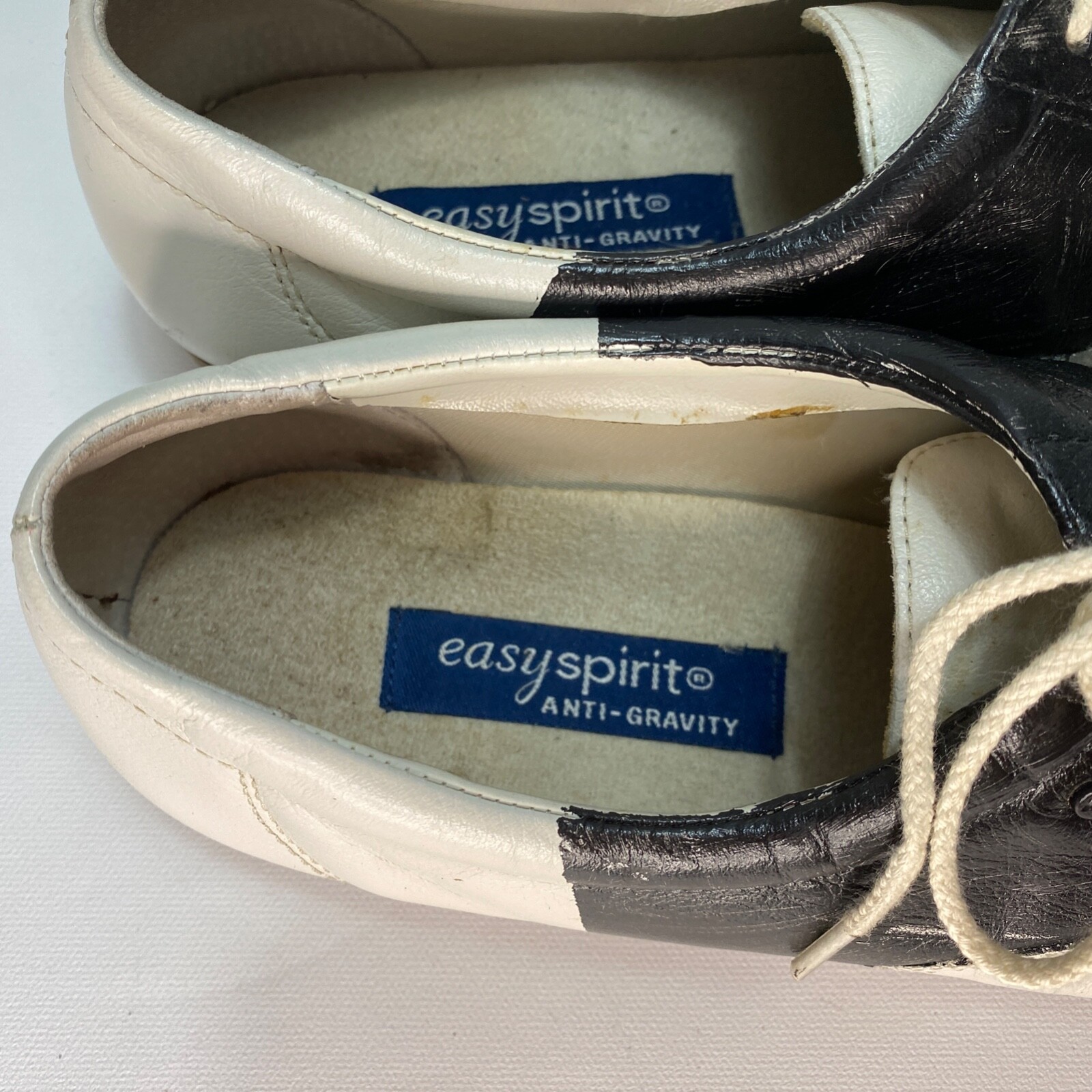 Easy Spirit Anti-Gravity Leather Womens Shoes Faux Saddlebacks Sz 7 ...