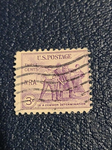 U.S. Used Scott# 732 3c NRA, In A Common Determination Stamp -#2862 | eBay