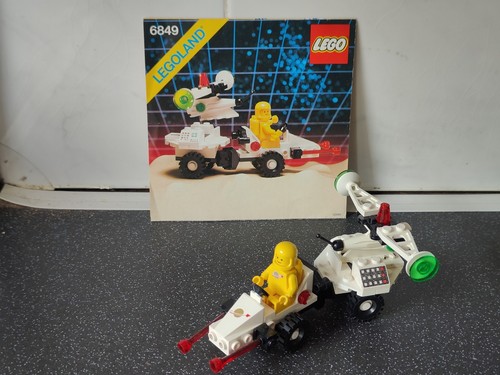 Lego Vintage Space: 6849 Satellite Patroller Complete Set With ...