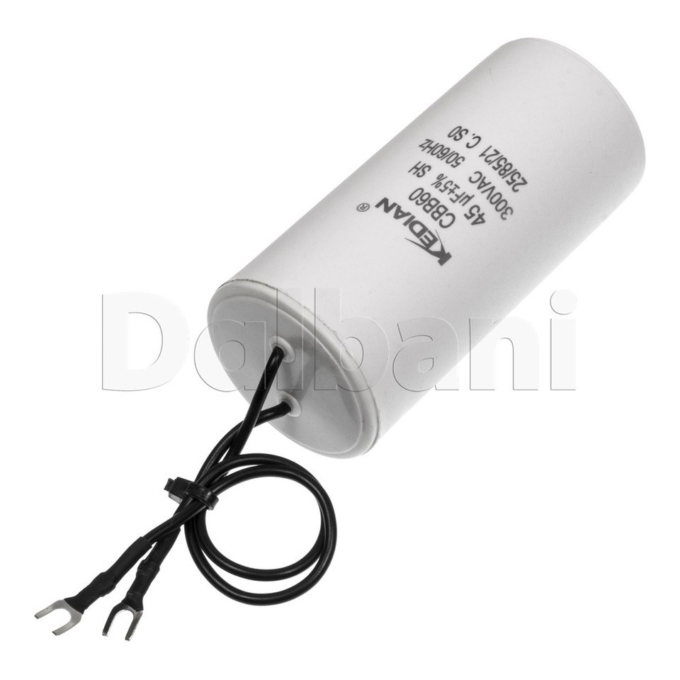 Japanese Spec 45UF 250VAC Motor Run Capacitor CBB60 45MFD 25/85/21 ...