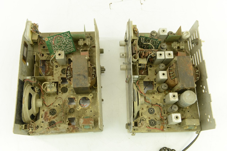2 Teaberry model "T" Base Station CB Radios - For Parts Not Working | eBay