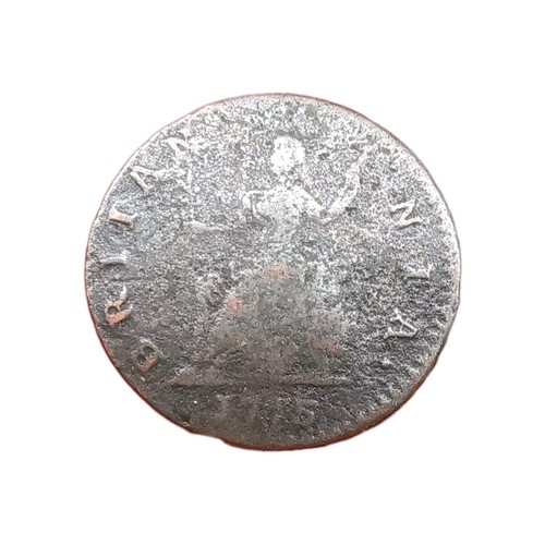 1775 King George III Copper Farthing Coin | eBay UK