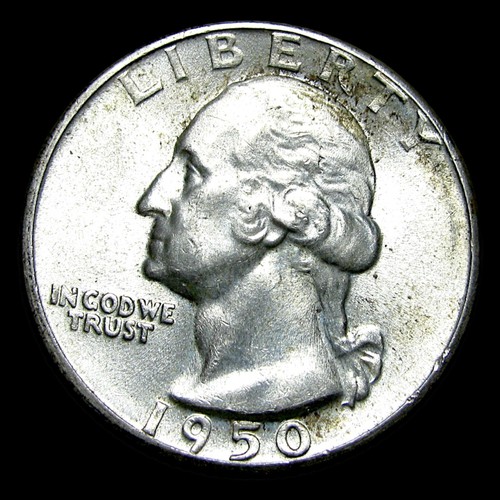 1950-D Washington Quarter Silver ---- Gem BU Condition Coin ---- #173I ...