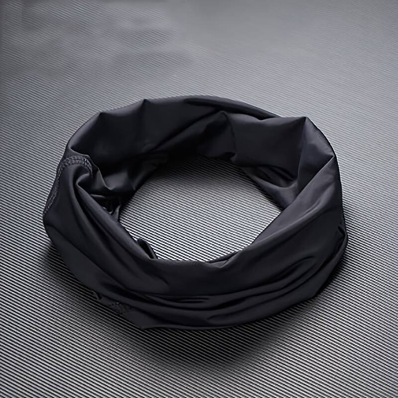 Motorcycle Neck Tube Stretch Motorbike Neck Warmer BLACK WINDPROOF ...