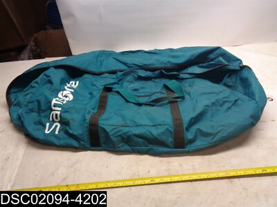 Samsonite Blue Foldable Tote A Ton Duffel Bag Minor Damage | eBay