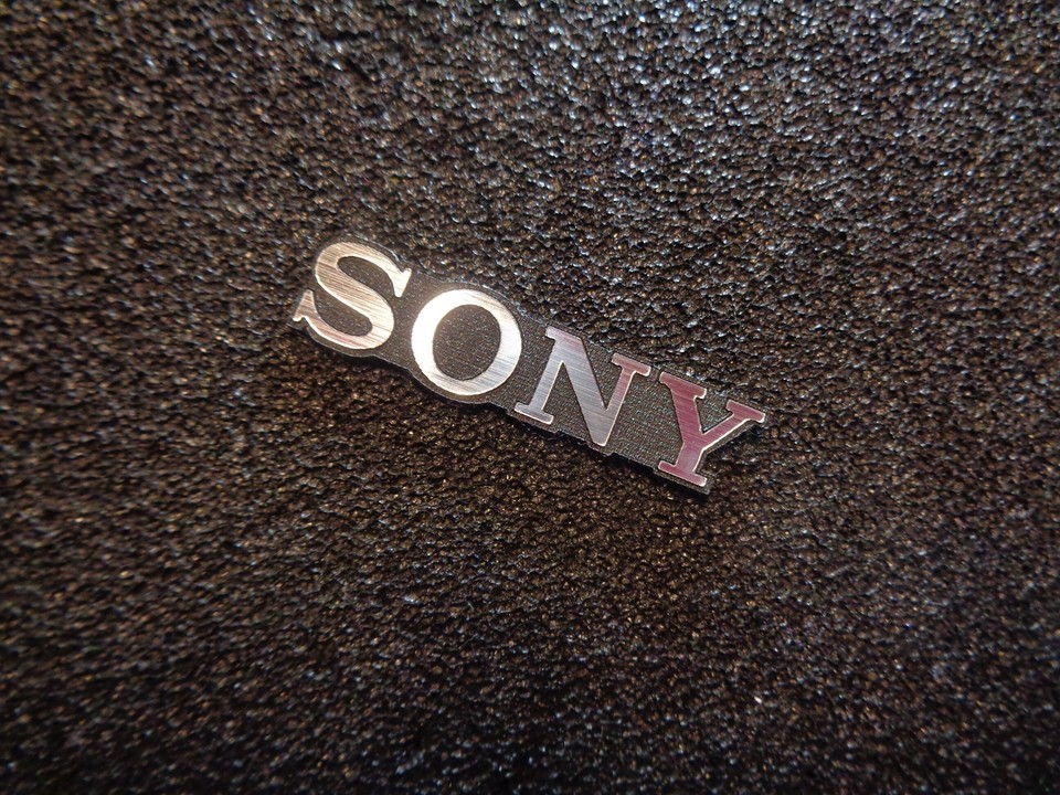 Sony Logo Emblem Badge adhesive 40 x 10 mm [061e] | eBay