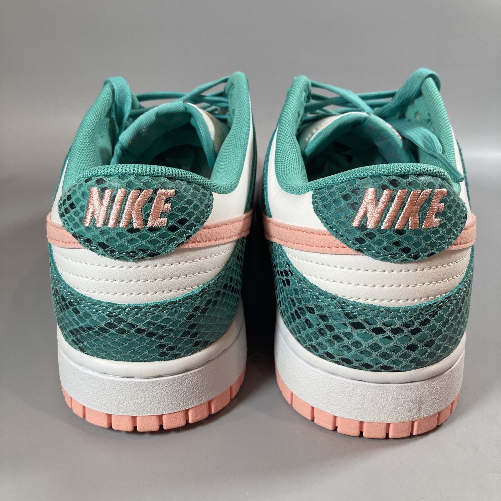 Size 12 - Nike Dunk Low Washed Teal Snakeskin 2022 for sale online | eBay