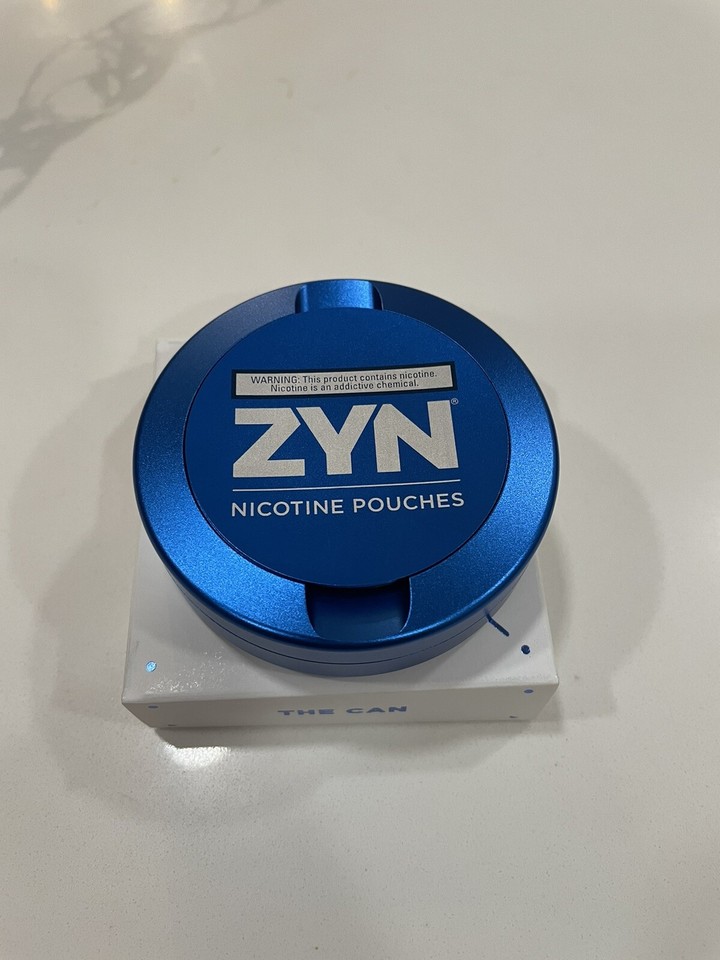 Dark Blue Metal ZYN Can! Sold Out Rare! | eBay