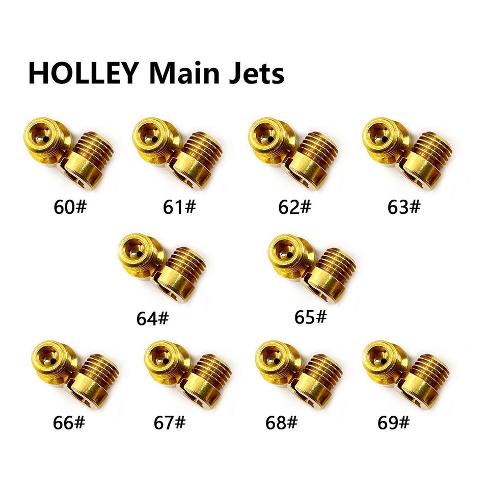 Holley Jet Kit Assortment Carb Carburetor GAS MAIN 60-69 2 EACH 20 PACK ...