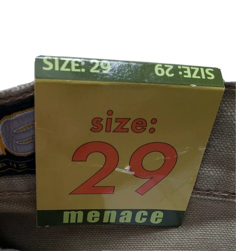 Vintage 90s Skateboarding Menace Jeans Mens Size 29 Wide Leg Cargo NOS ...