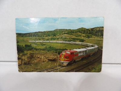 Raton Pass Santa Fe Railroad 1953 Vintage Postcard | eBay