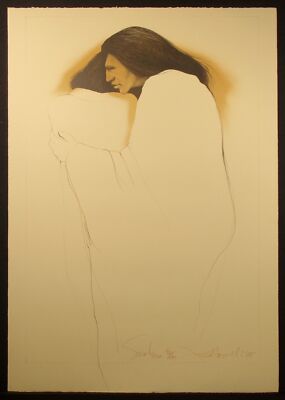 Frank Howell "Sisters" Hand Signed Numbered Lithograph Art, 1985, Make ...