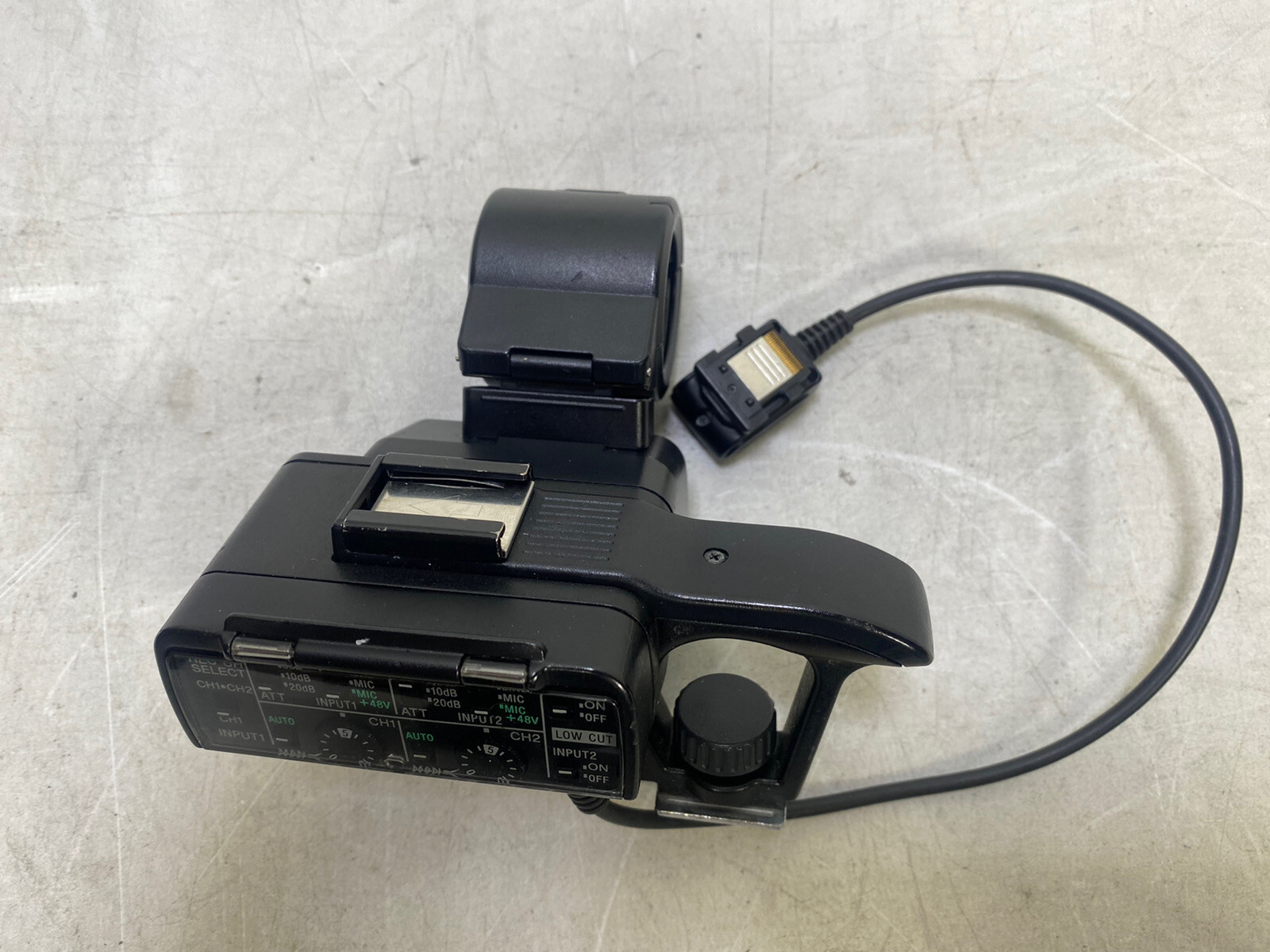 Sony XLR Adapter Kit - XLR-A1M with Sony ECM-NV1 Electret Condenser XLR ...