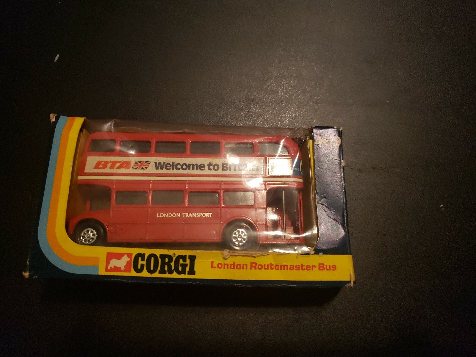 1974 Corgi London Routemaster Bus #469 by Mettoy Co. BTA Welcome to ...