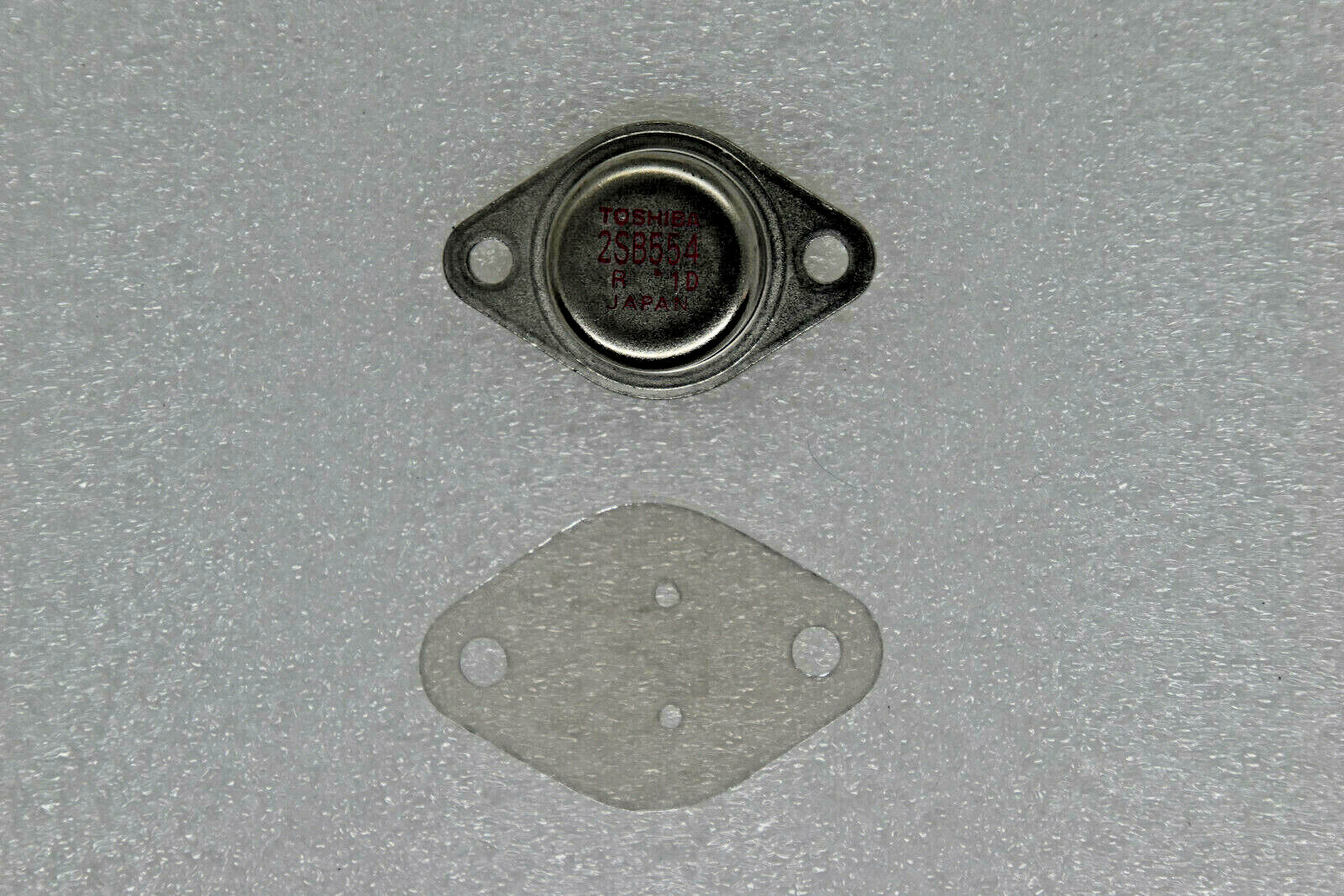 2 PCS 2SB554 PNP Transistors 15A 150W TO-3 TOSHIBA + termo New/Old ...