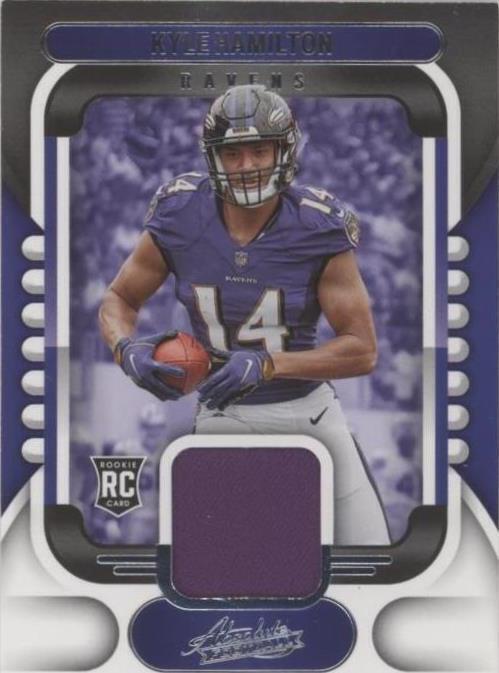 2022 Panini Absolute - Absolute Rookie Materials Kyle Hamilton #ARM-38 ...
