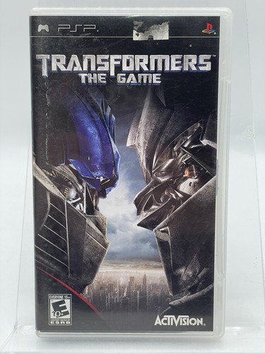 Transformers The Game Sony PlayStation Portable PSP 2007 CIB Tested ...