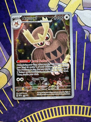 Pokemon Noctowl Full Art Promo #141 LP/NM | eBay
