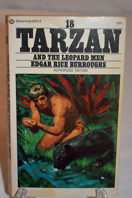 Edgar Rice Burroughs Tarzan & The Leopard Men #18 Ballantine Paperback ...