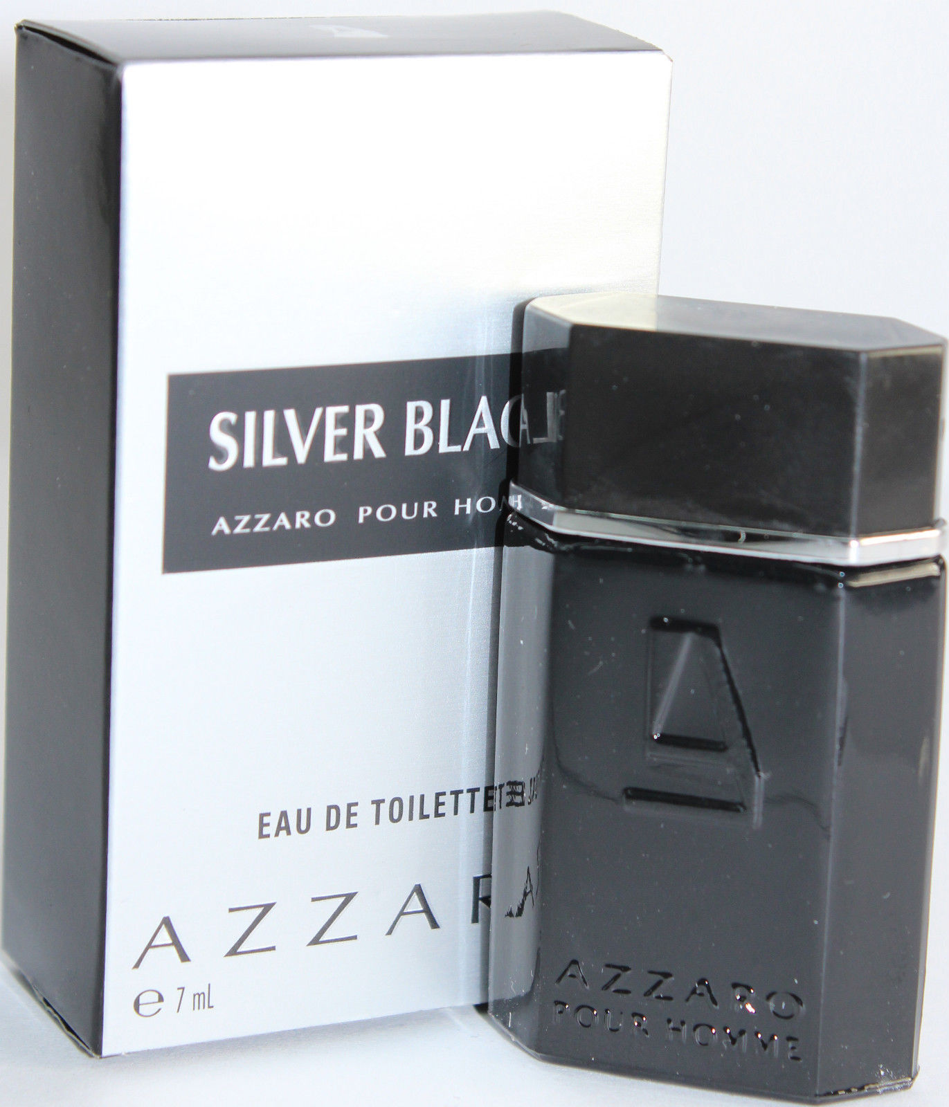 Azzaro Silver Black by Azzaro 0.23 oz EDT Splash Mini for Men - New in ...