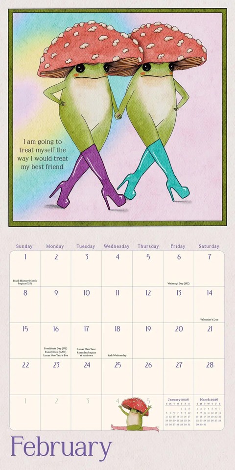 Maybell Eequay (u. a.) | The Little Frog's Guide to Self-Care Mini Wall ...