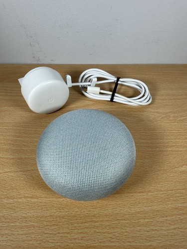 Google Home Nest Mini 1st Gen Smart Speaker - Chalk | eBay