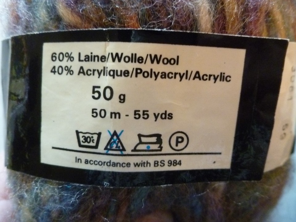 Sofil Arlequin 60%wool yarn france3081 59 3 skeins | eBay