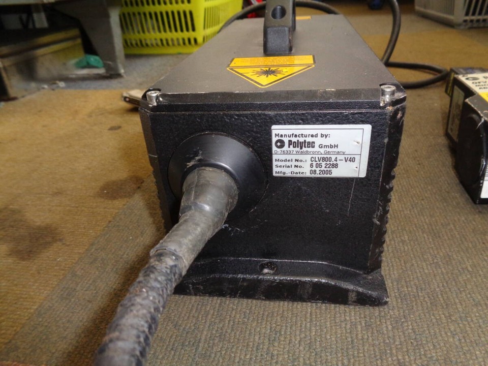 Polytec CLV800 CLV-700 CV-035C OFV072 OFV071 CLV-C-5 Laser Vibrometer ...