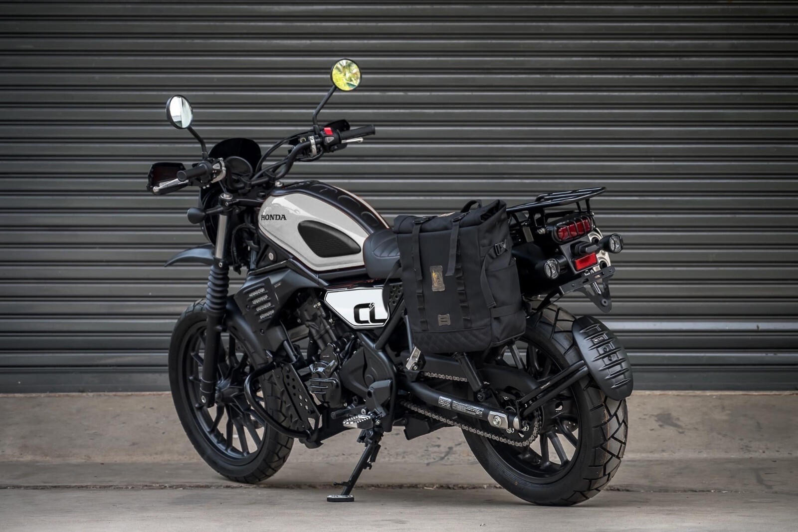 REAR FENDER FIT FOR HONDA CL500 CL300 SPLASH GUARD MUDGUARD HUGGER NEW ...