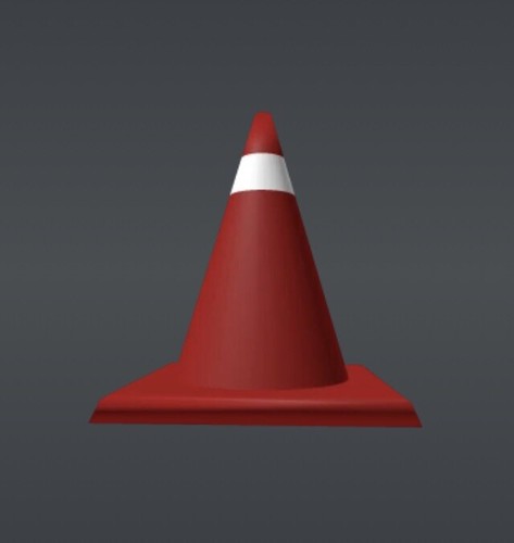 Robl0x | Red Traffic Cone Hat Racer Caution Series 3 WORLDWIDE - RARE ...
